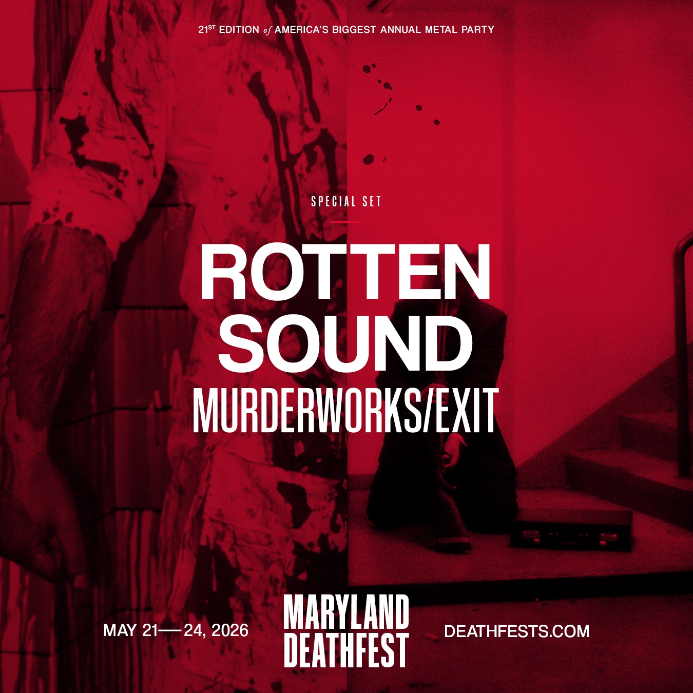 Rotten Sound Special “Murderworks/Exit” Set at MDF 2026 – Maryland ...